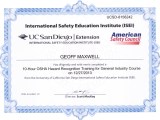 Osha Certificate Template